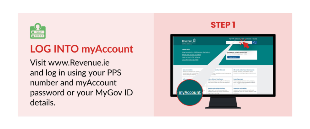 The New Registration Process - Irish Tax Rebates Tax Tips