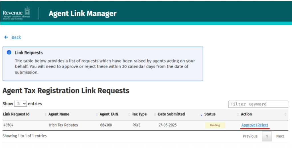 The New Registration Process - Irish Tax Rebates Tax Tips